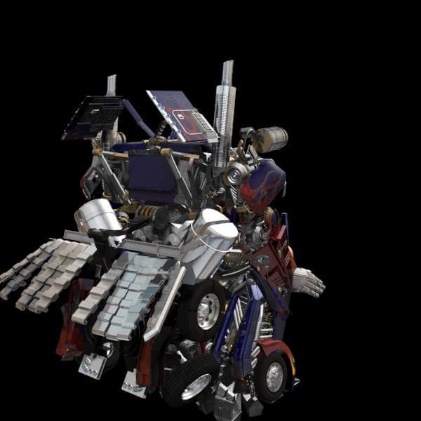 Optimus Prime Alive - 3D Model by Virtual creator