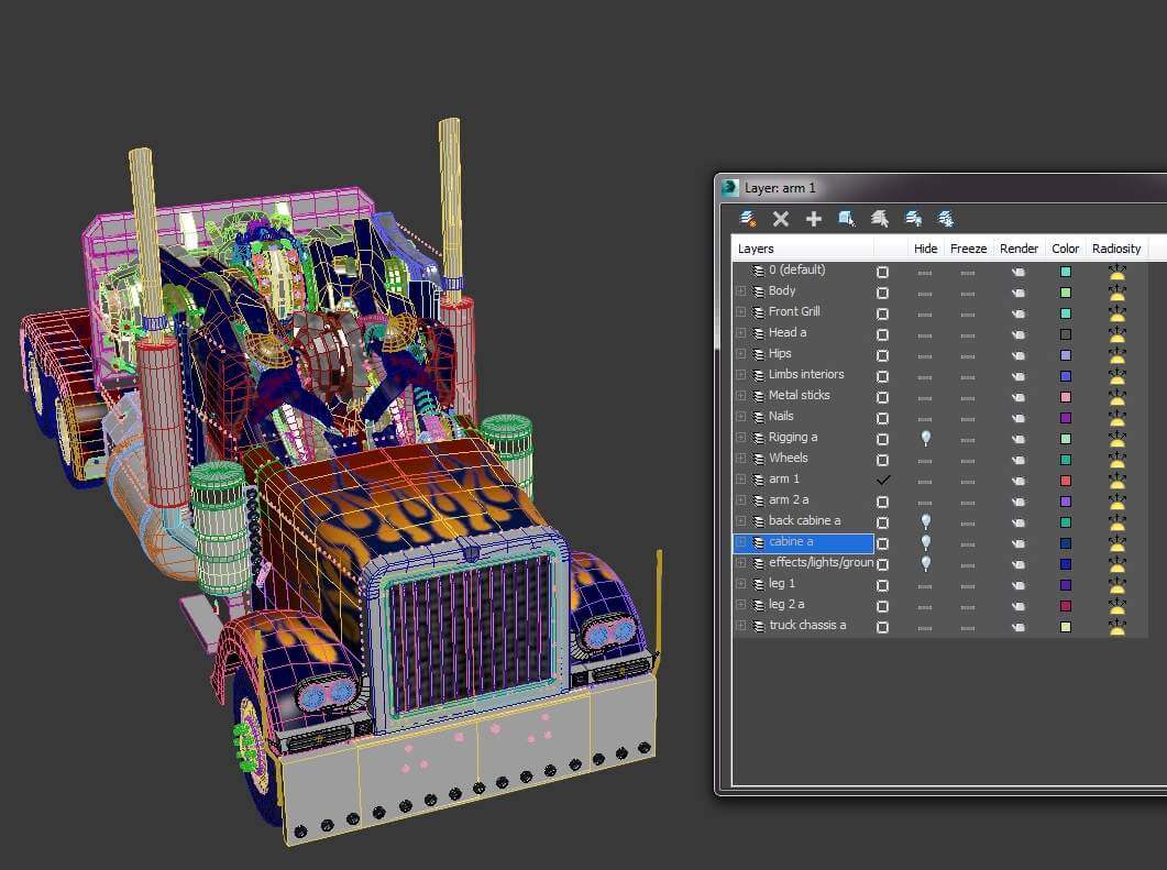 Optimus Prime Alive - 3D Model by Virtual creator