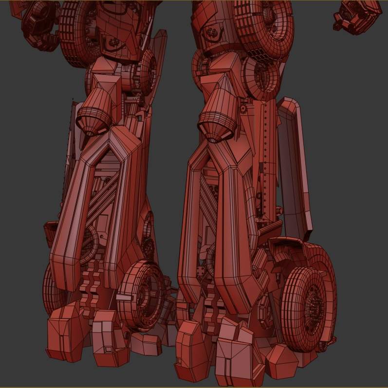 Optimus Prime Alive - 3D Model by Virtual creator