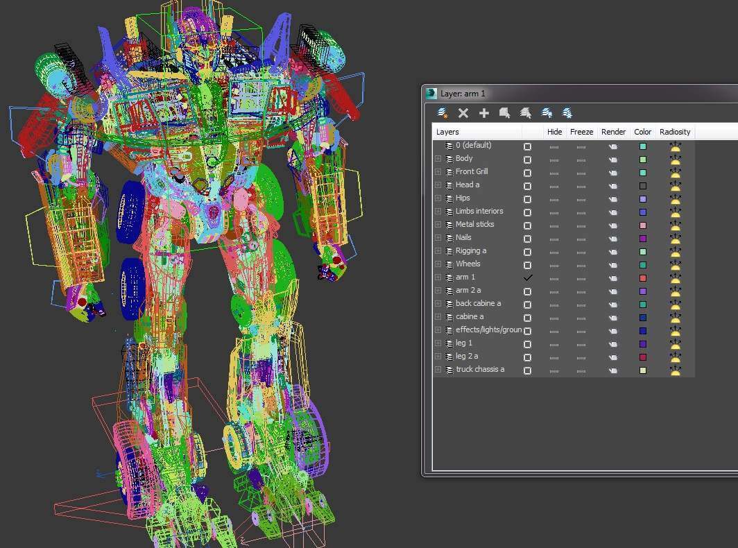 Optimus Prime Alive - 3D Model by Virtual creator