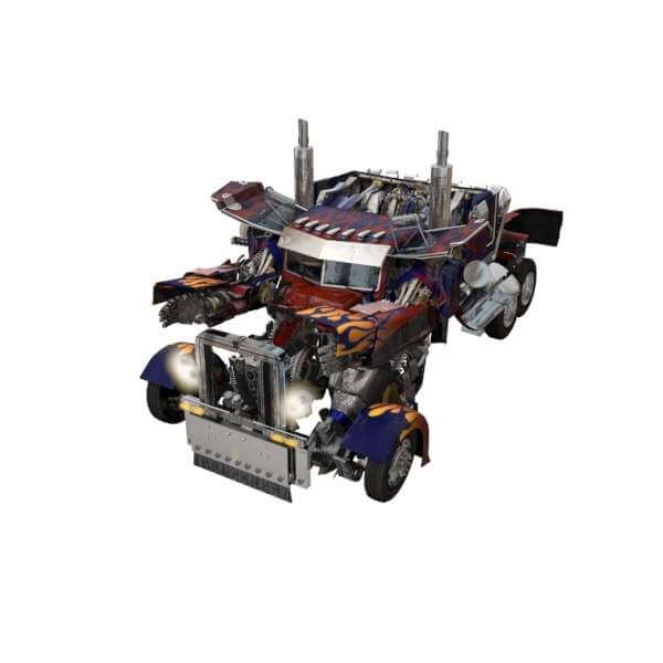 Optimus Prime Alive - 3D Model by Virtual creator