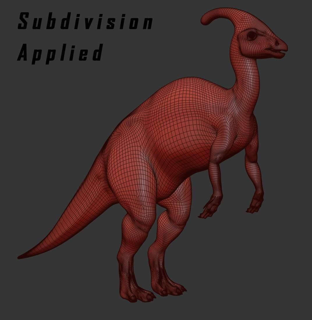 Parasaurolophus - 3D Model by Virtual creator