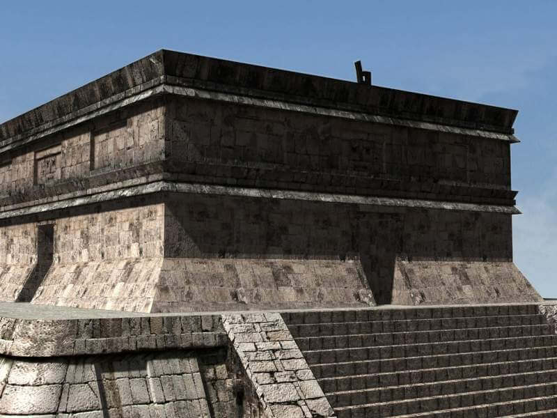 Mayan Temple - 3D Model by Virtual creator