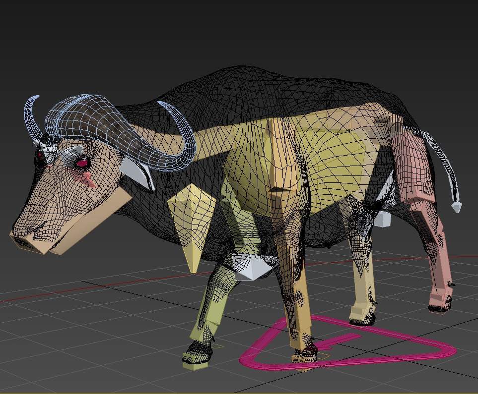 Buffalo - 3D Model by Virtual creator