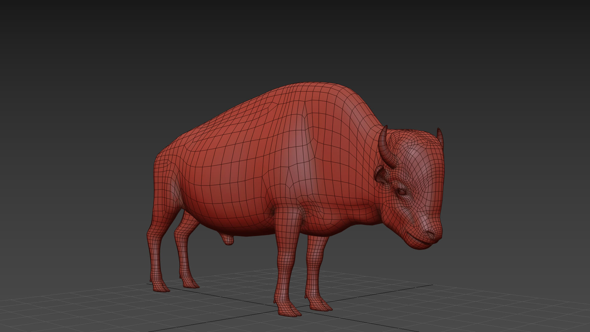 Pro Bison 8K - 3D Animated by Virtual creator