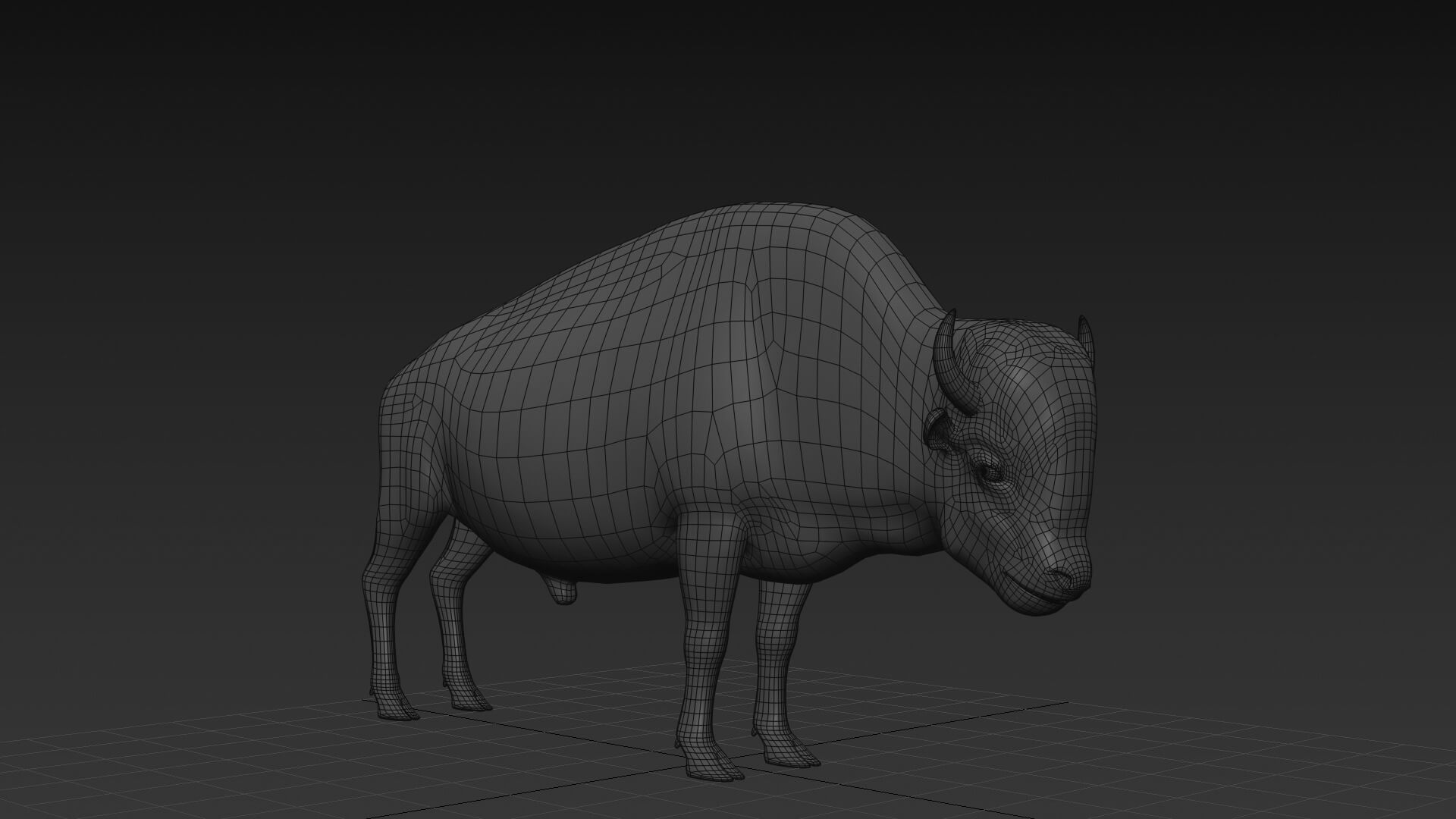 Pro Bison 8K - 3D Animated by Virtual creator
