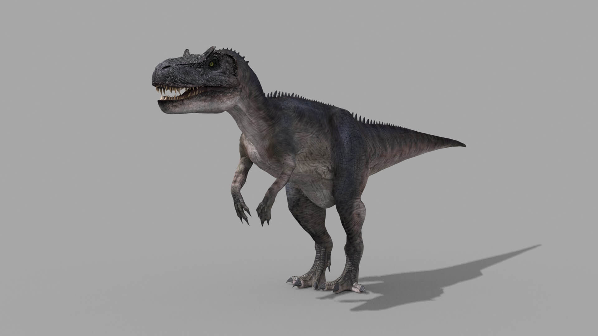 Real Animated Allosaurus - 8K 3D Model by Virtual creator