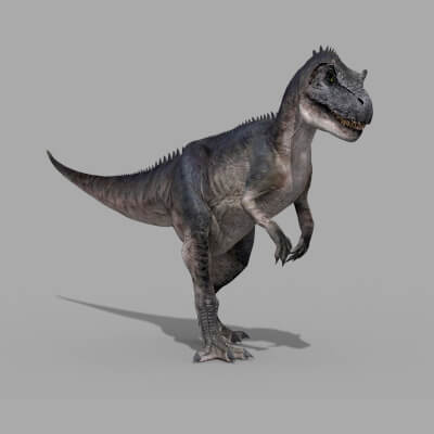 Animated 3D Models | Dinosaurs | Allosaurus | RenderHub