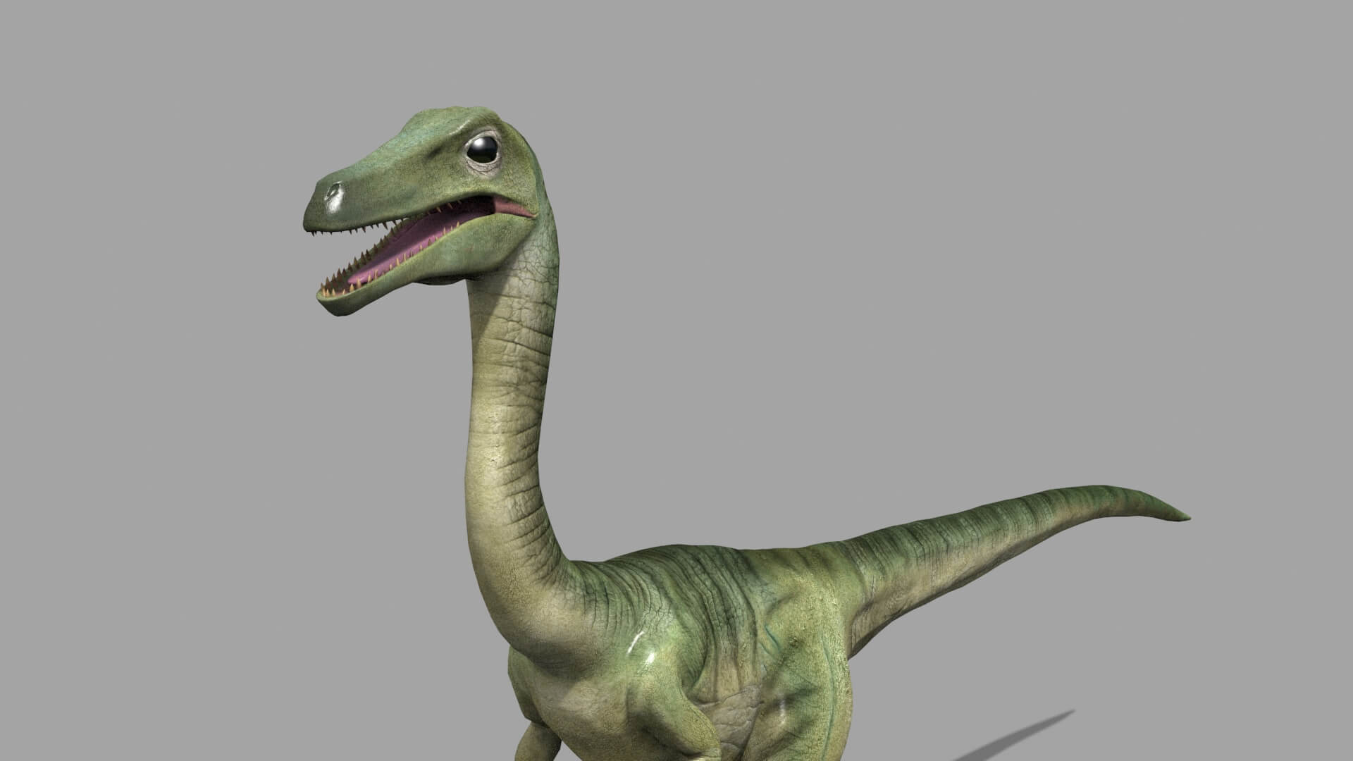 Real Animated Compsognathus - 8K 3D Model by Virtual creator