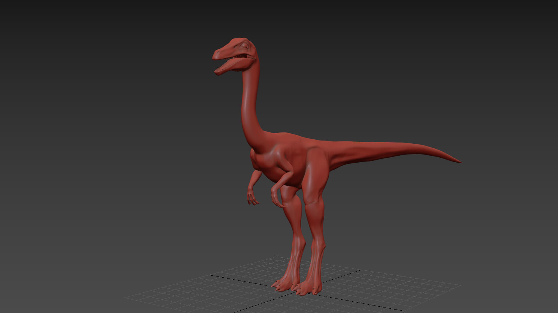 Real Animated Compsognathus - 8K 3D Model by Virtual creator