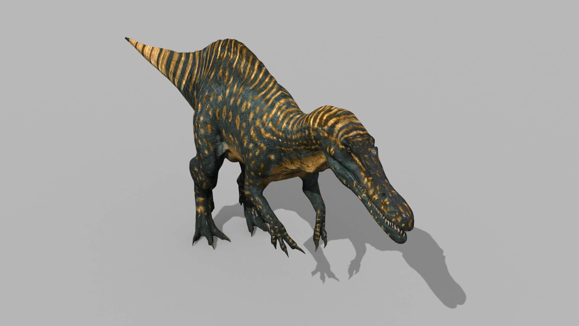 Real Animated Suchomimus - 8K 3D Model by Virtual creator