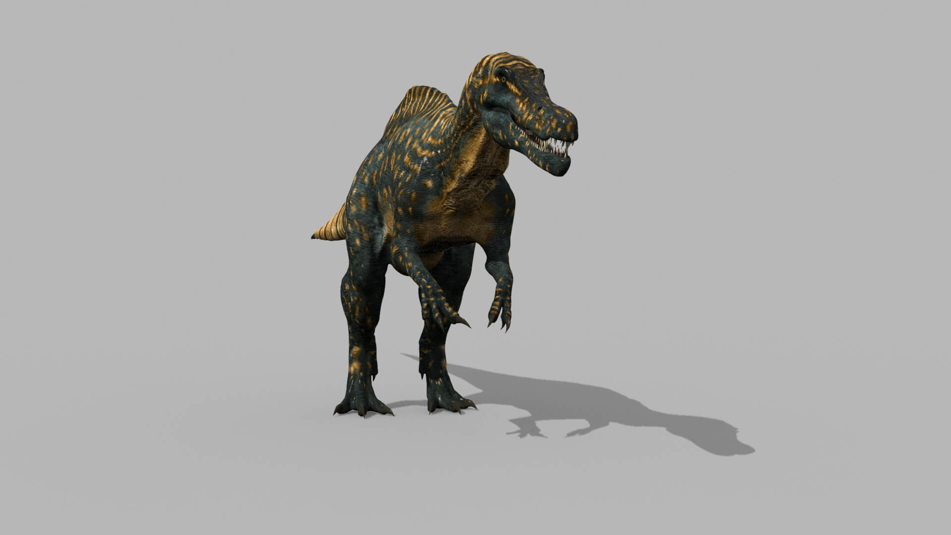 Real Animated Suchomimus - 8K 3D Model by Virtual creator