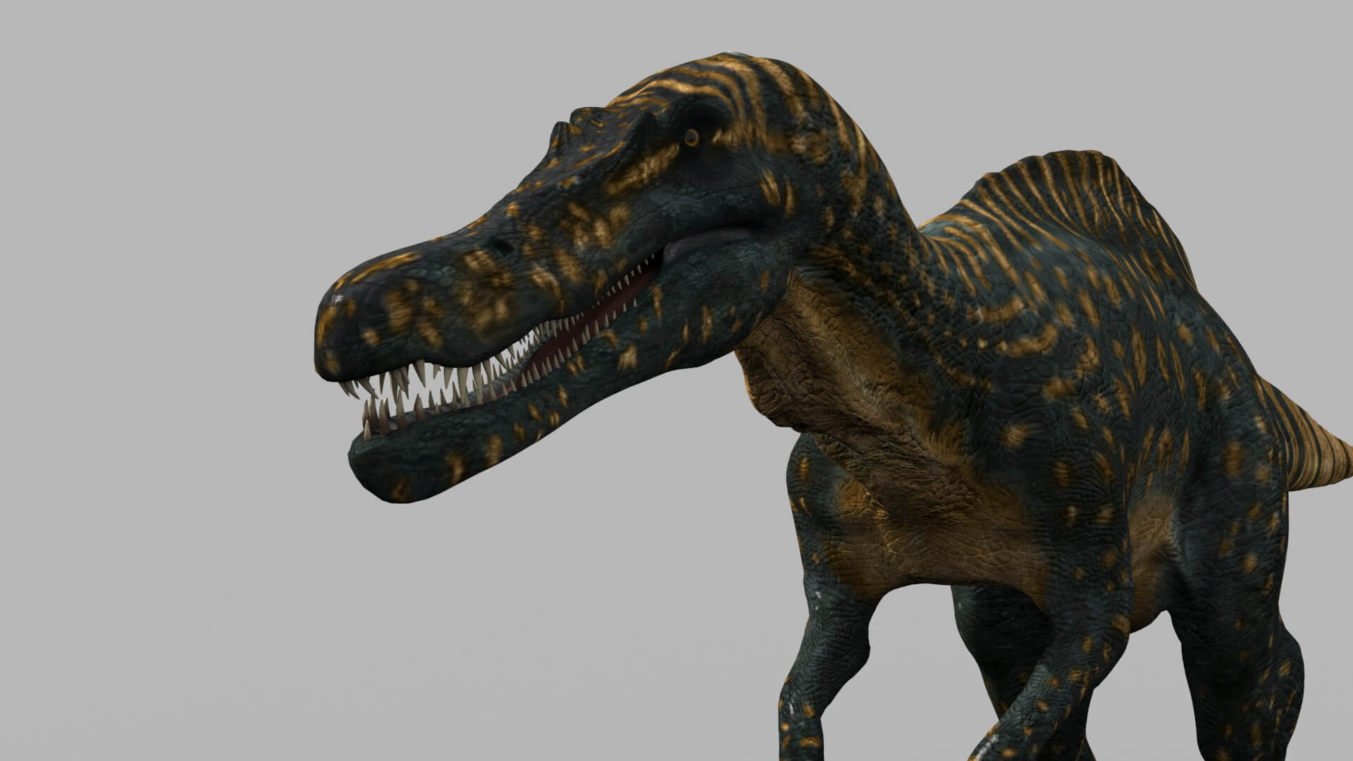Real Animated Suchomimus - 8K 3D Model by Virtual creator