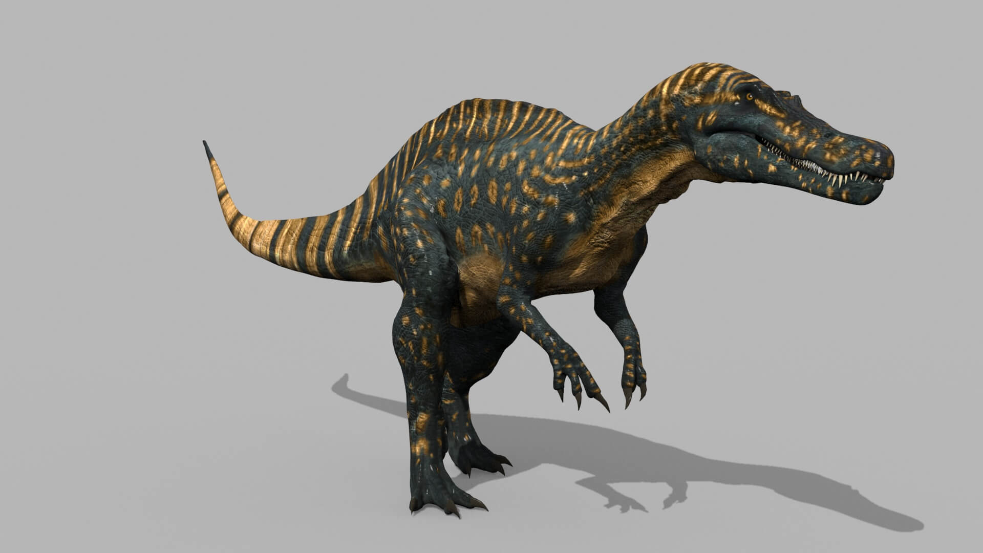 Real Animated Suchomimus - 8K 3D Model by Virtual creator