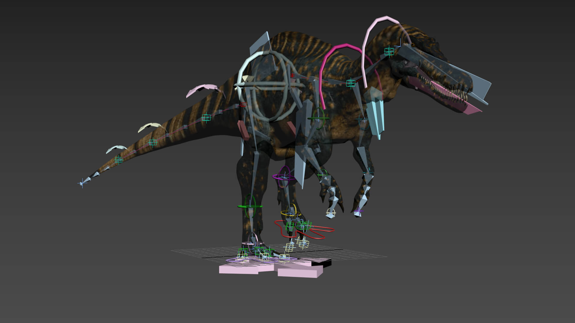 Real Animated Suchomimus - 8K 3D Model by Virtual creator