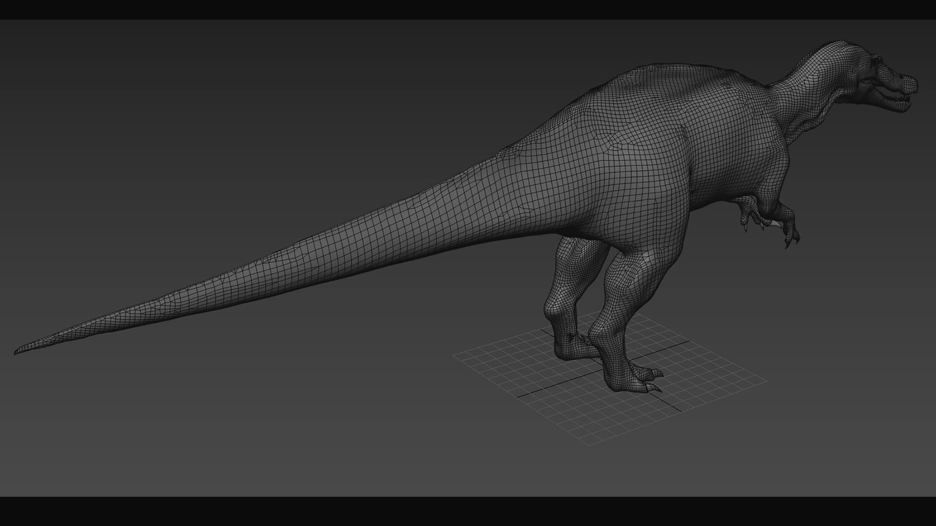 Real Animated Suchomimus - 8K 3D Model by Virtual creator