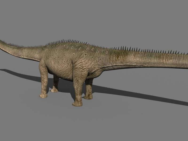 Diplodocus Dinosaur - 3D Model by Virtual creator