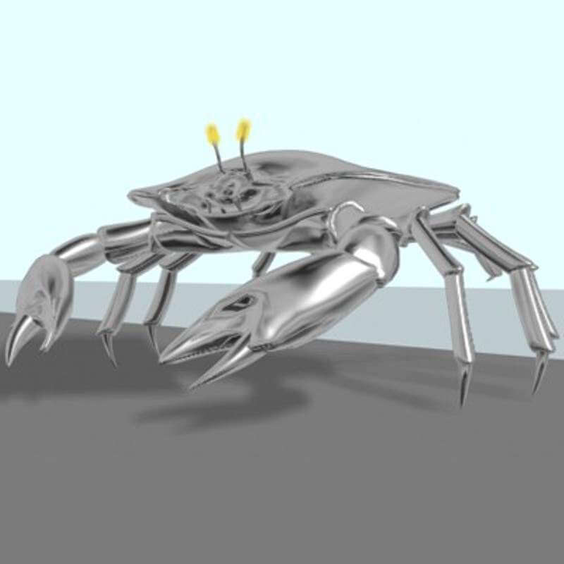 Robot Crab - 3D Model by Virtual creator