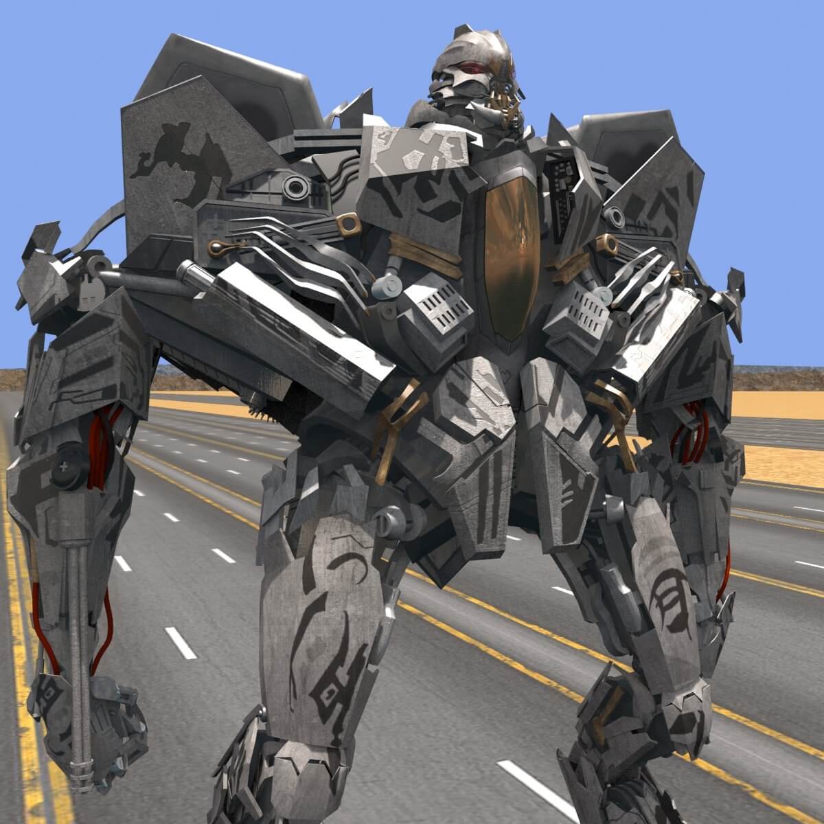 Starscream Ressurection - 3D Model by Virtual creator