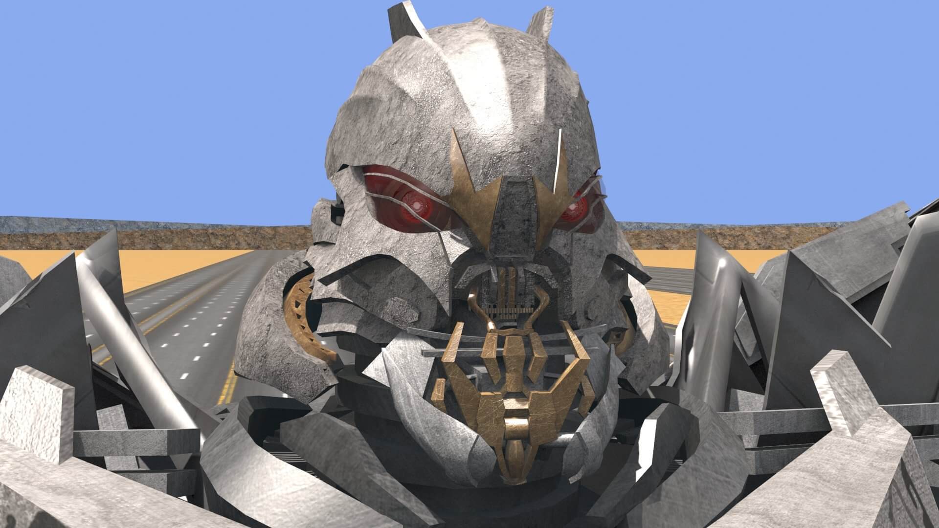 Starscream Ressurection - 3D Model by Virtual creator