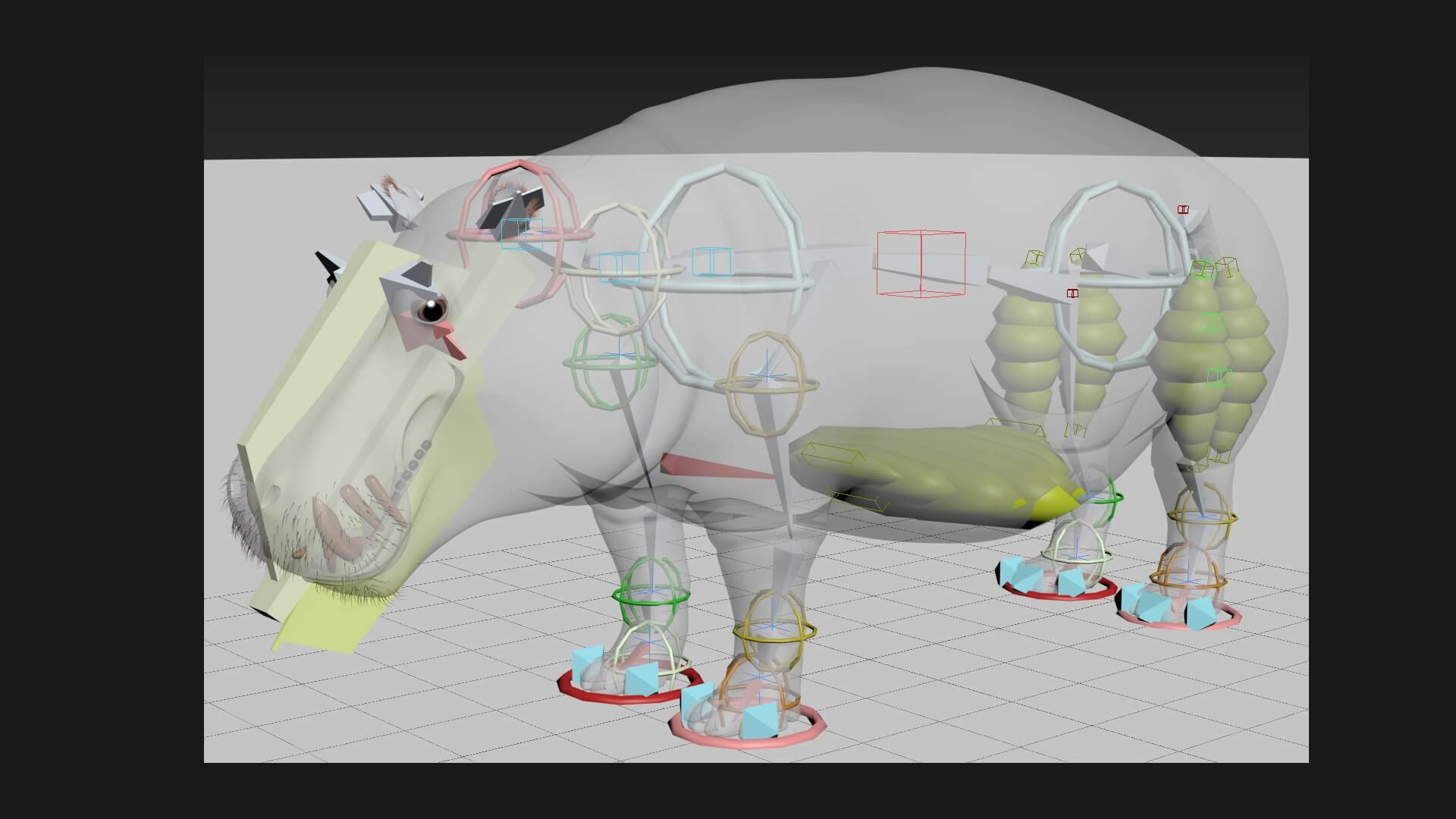 Super Hippo - 3D Model by Virtual creator