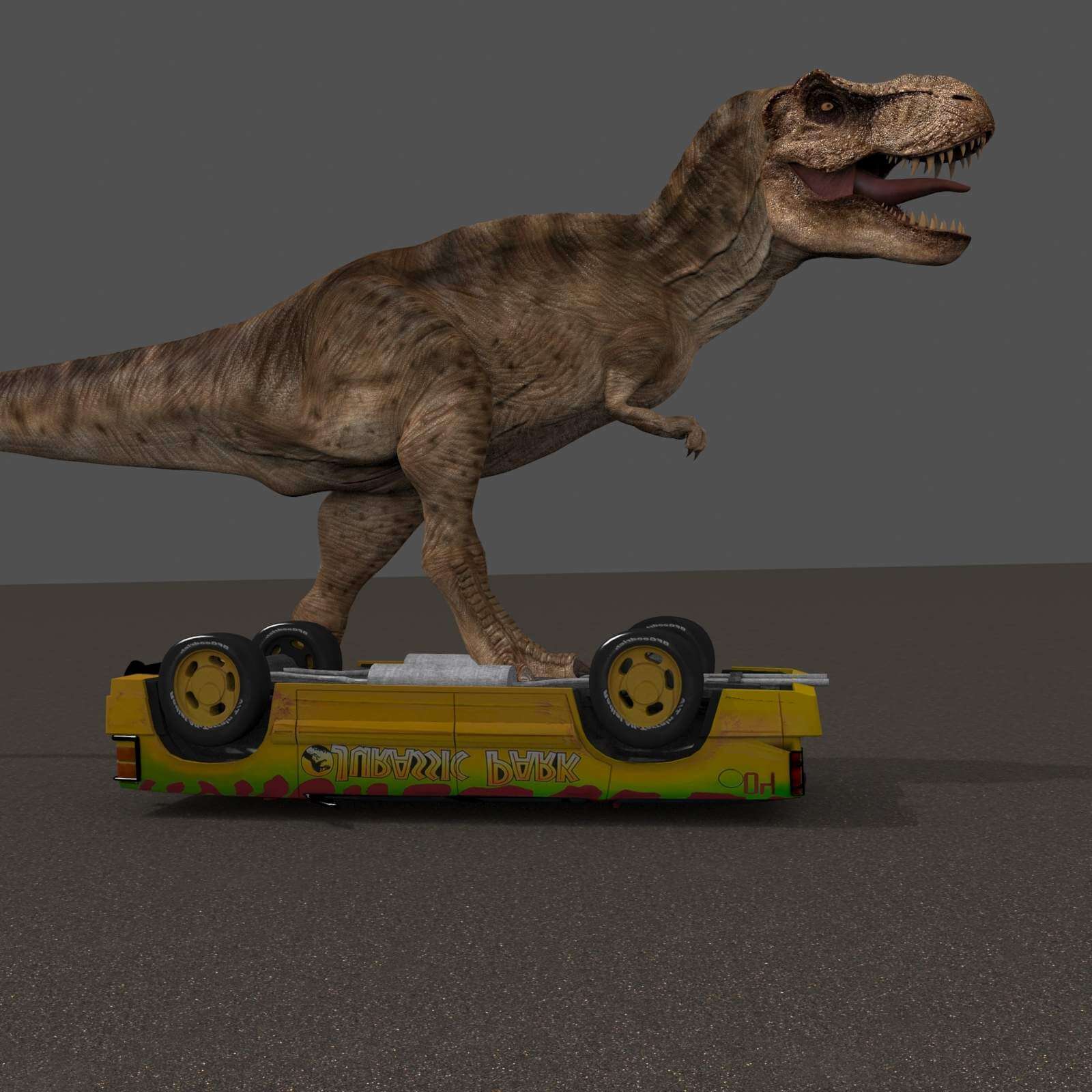 T-Rex The One 3D Model by Virtual creator