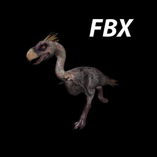 Terror Bird (Phorusrhacos) - 3D Model by Virtual creator