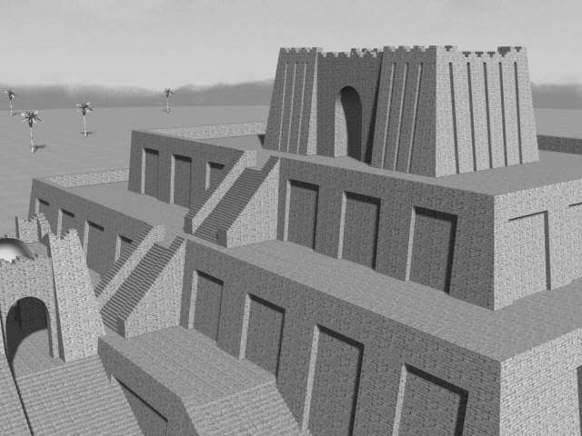 Ziggurat of Ur - 3D Model by Virtual creator