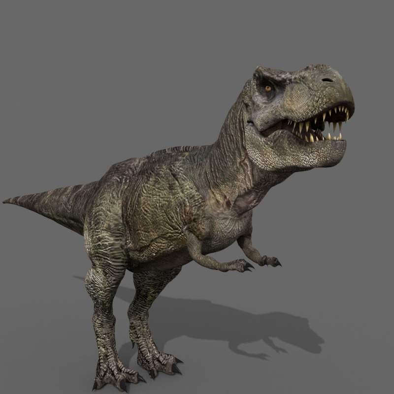 T-Rex 3D Model by Virtual creator