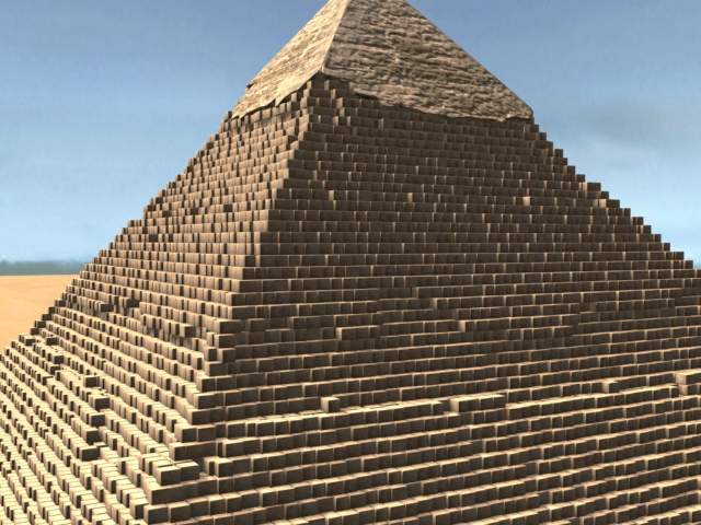 The Great Pyramid - 3D Model by Virtual creator