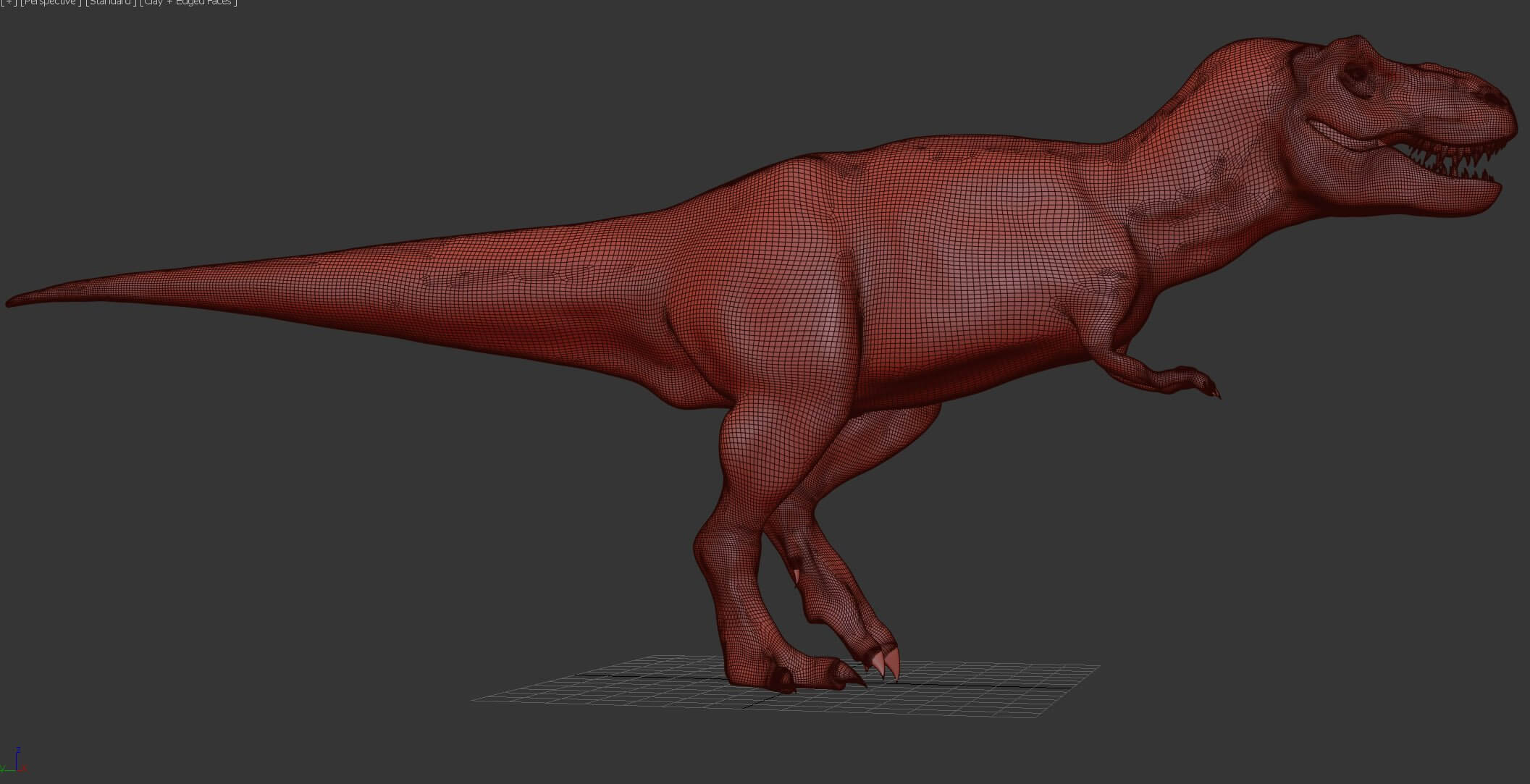 The T-Rex 3D Model by Virtual creator