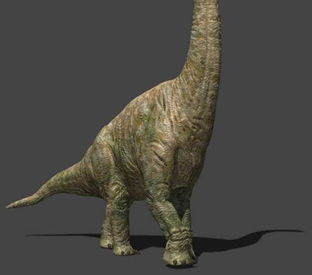 Ultimate Brachiosaur - 3D Model by Virtual creator