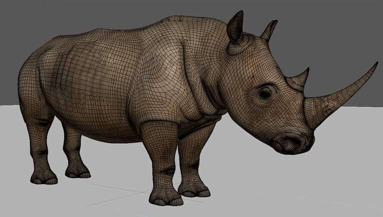Rhino - 3D Model by Virtual creator