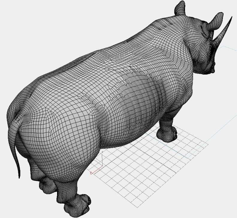 Rhino - 3D Model by Virtual creator