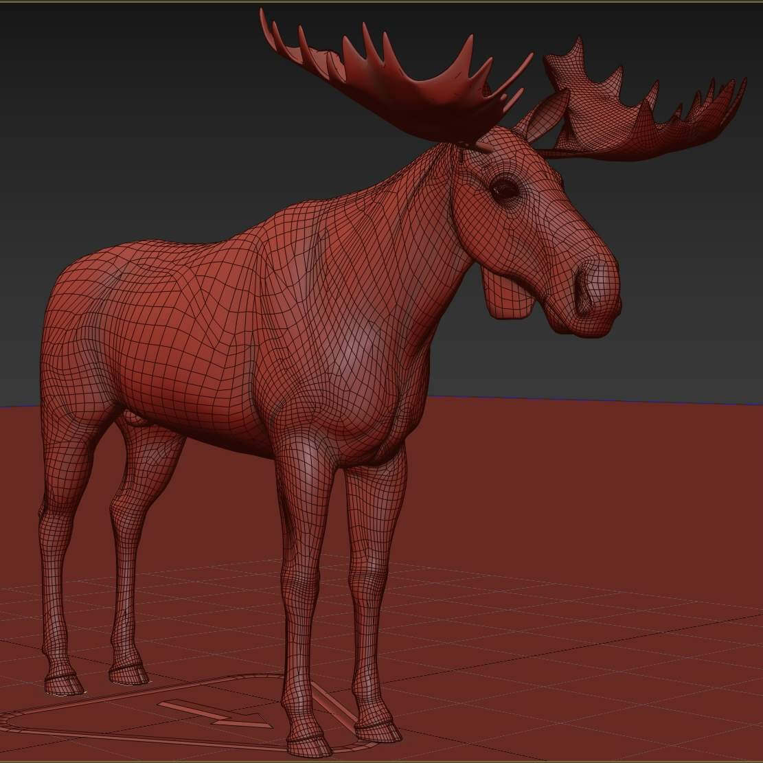 Moose - 3D Model by Virtual creator