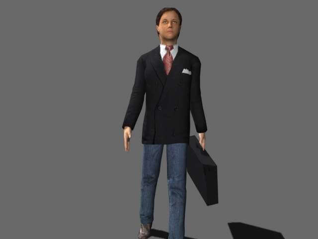 Walking People - 3D Model by Virtual creator