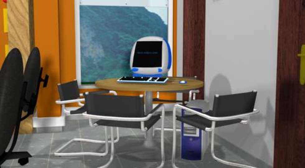 Web Design Office - 3D Model by Virtual creator