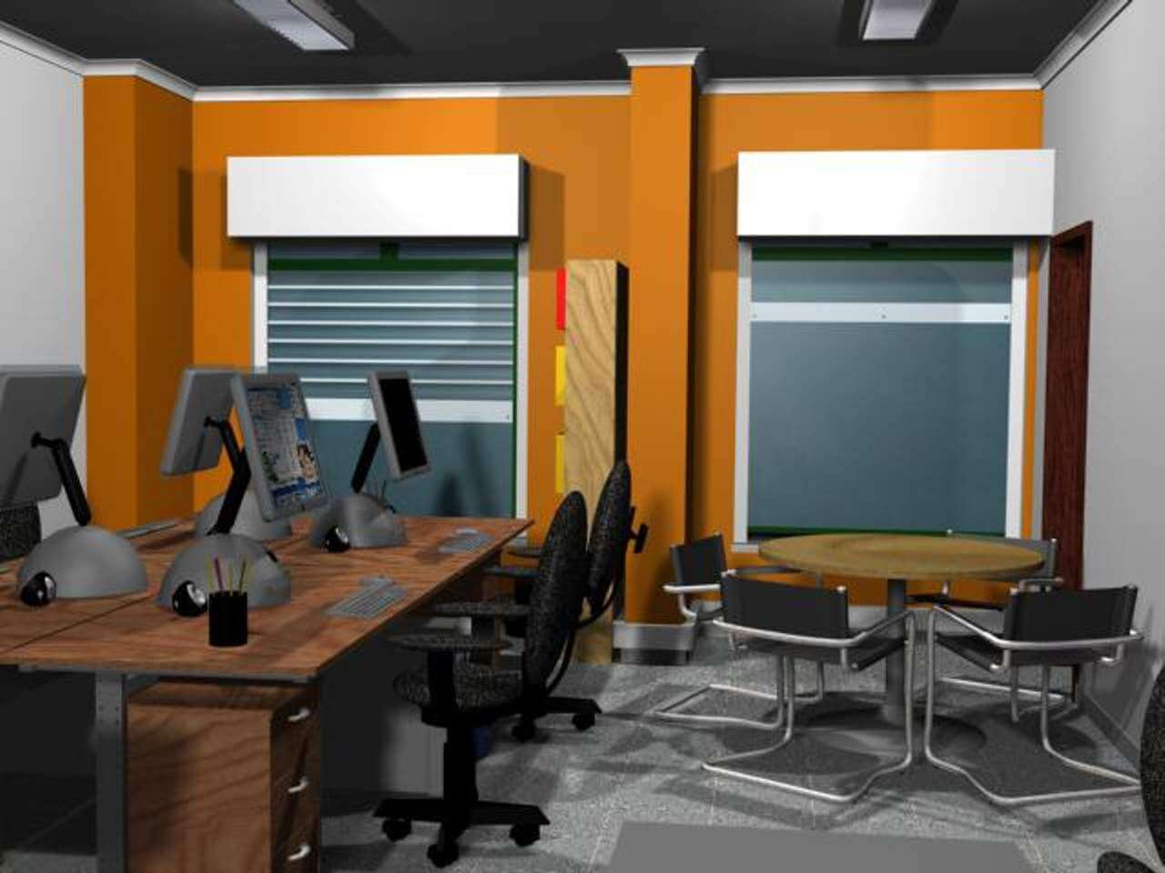 Web Design Office - 3D Model by Virtual creator