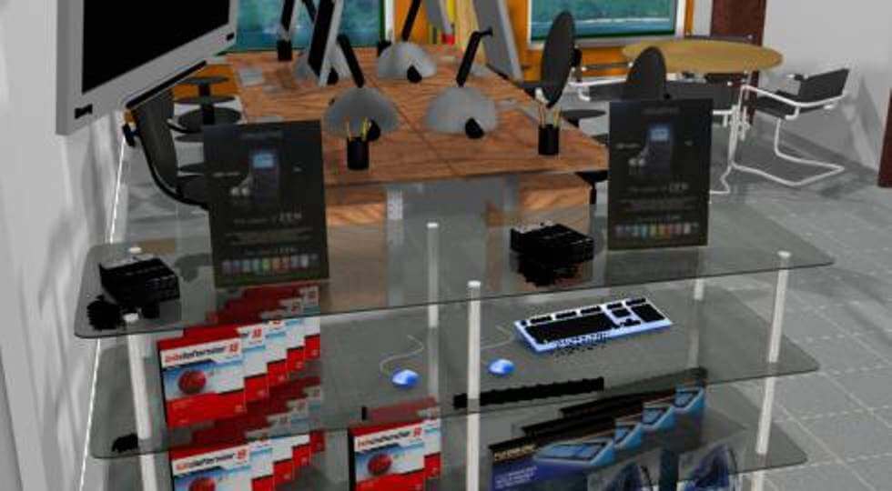 Web Design Office - 3D Model by Virtual creator