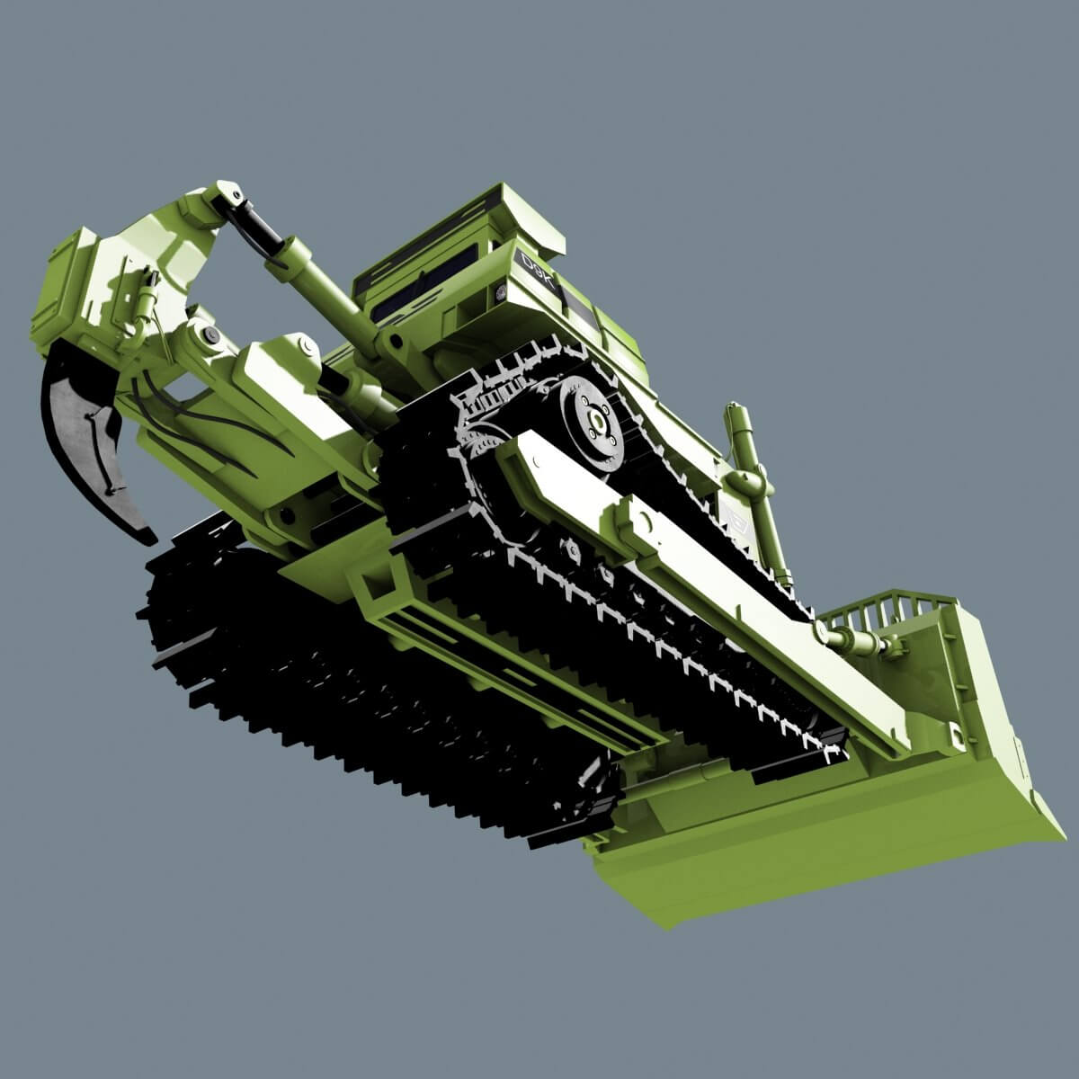 Your Bulldozer - 3D Model by Virtual creator