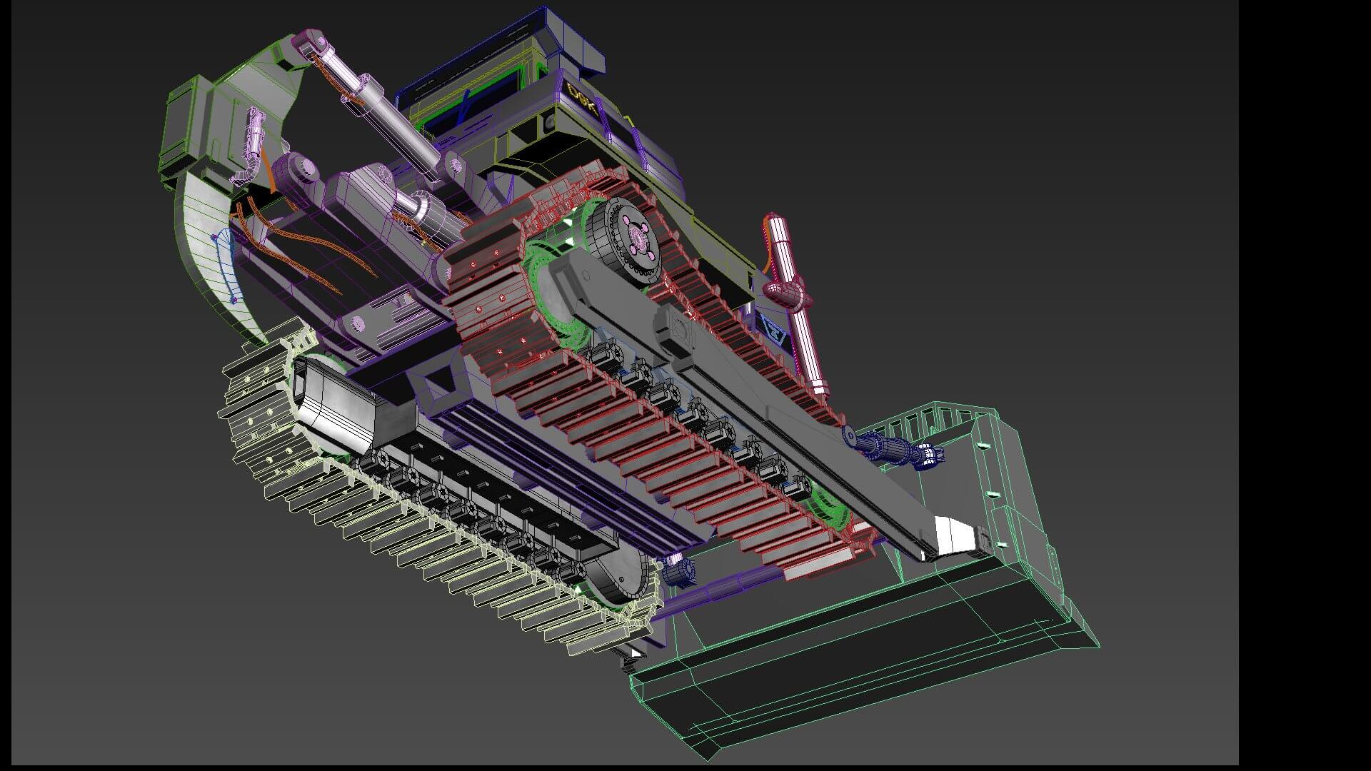 Your Bulldozer - 3D Model by Virtual creator