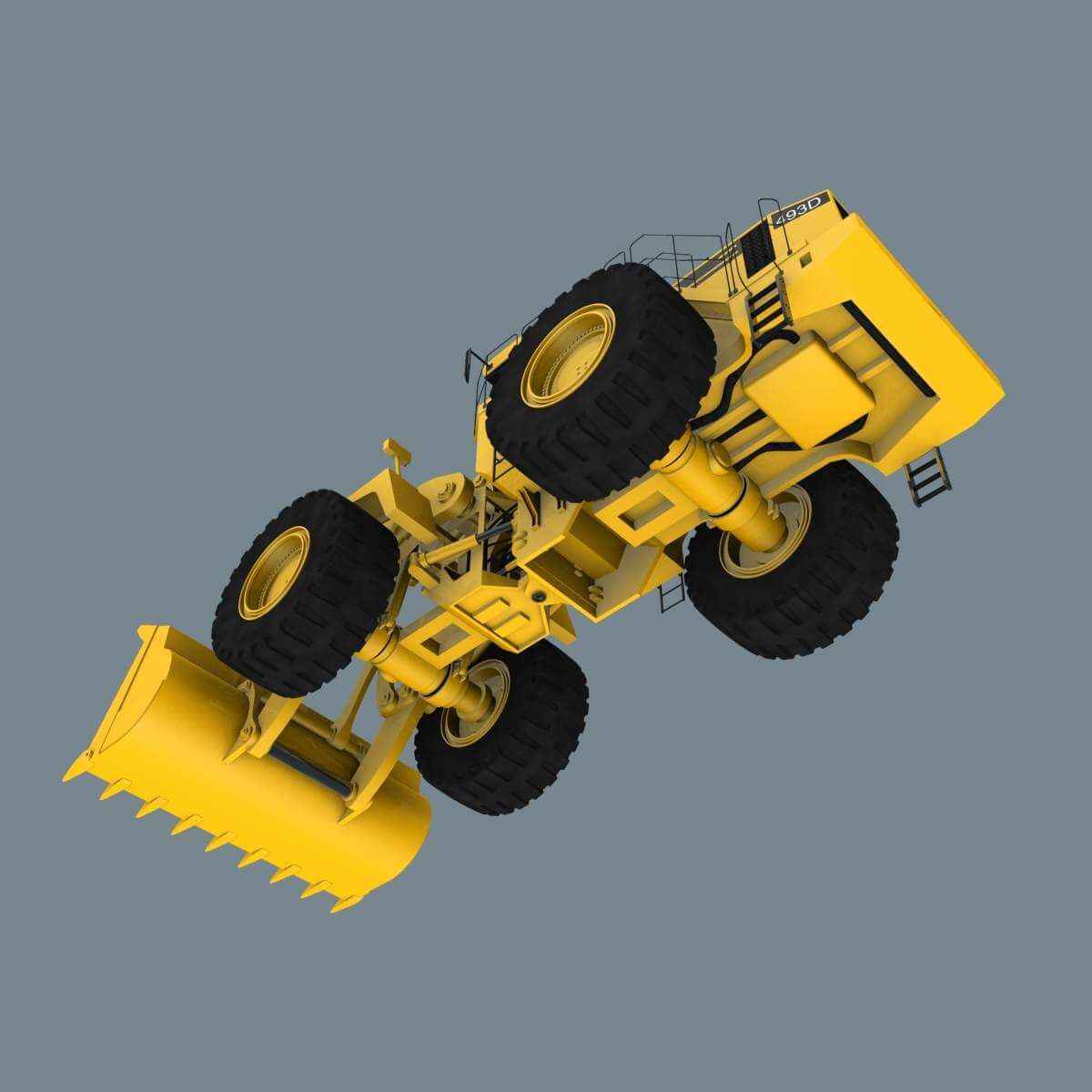 Mining Loader - 3D Model by Virtual creator
