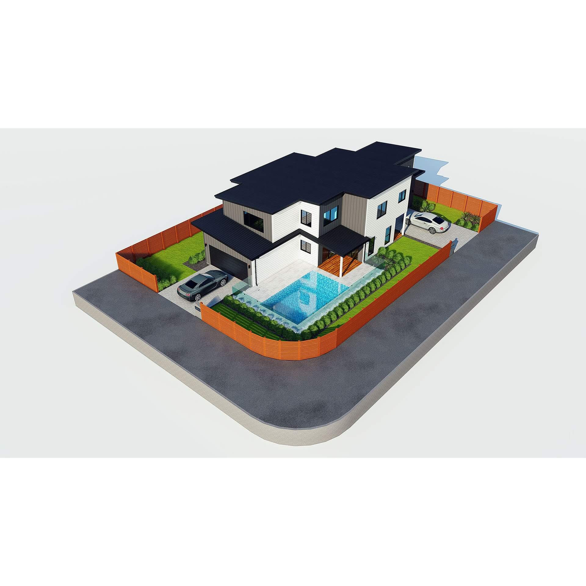 Australian House 2 - 3D Model by virtual3d