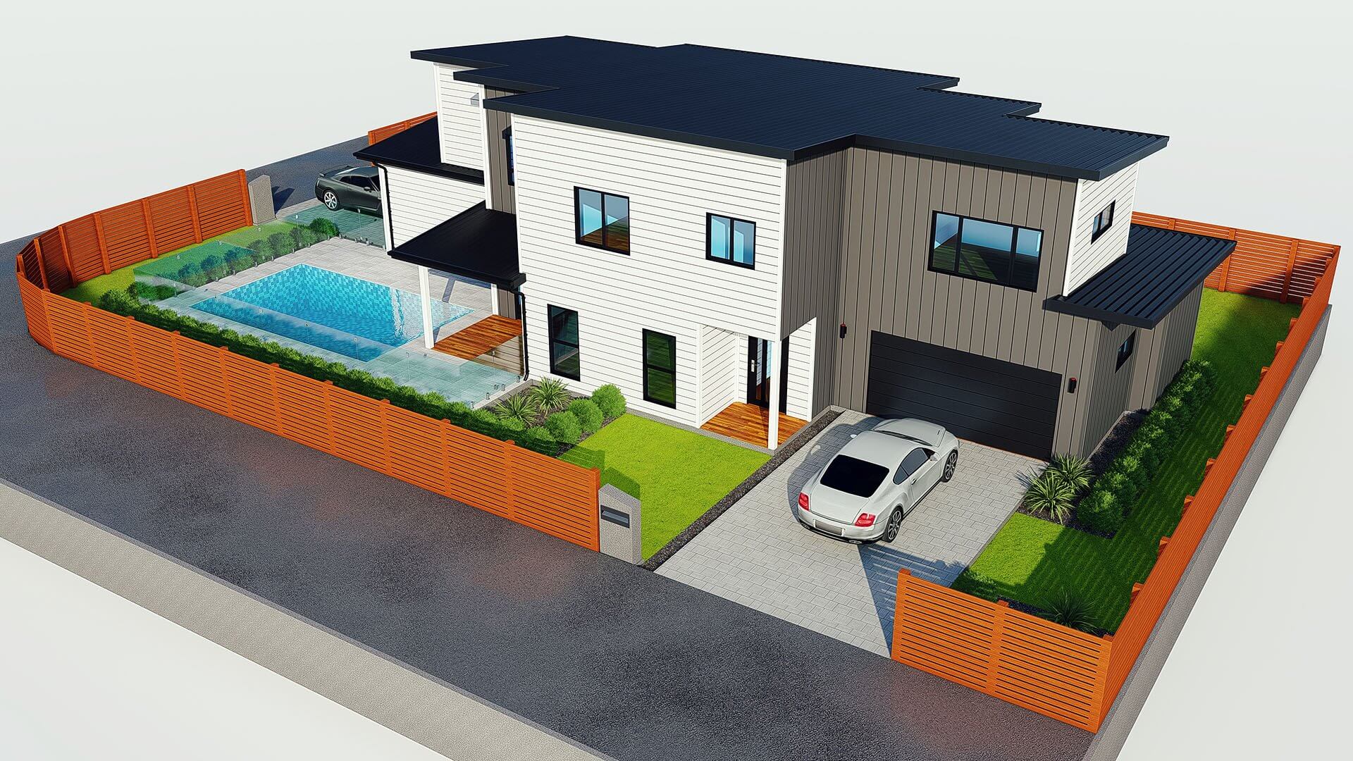 Australian House 2 - 3D Model by virtual3d