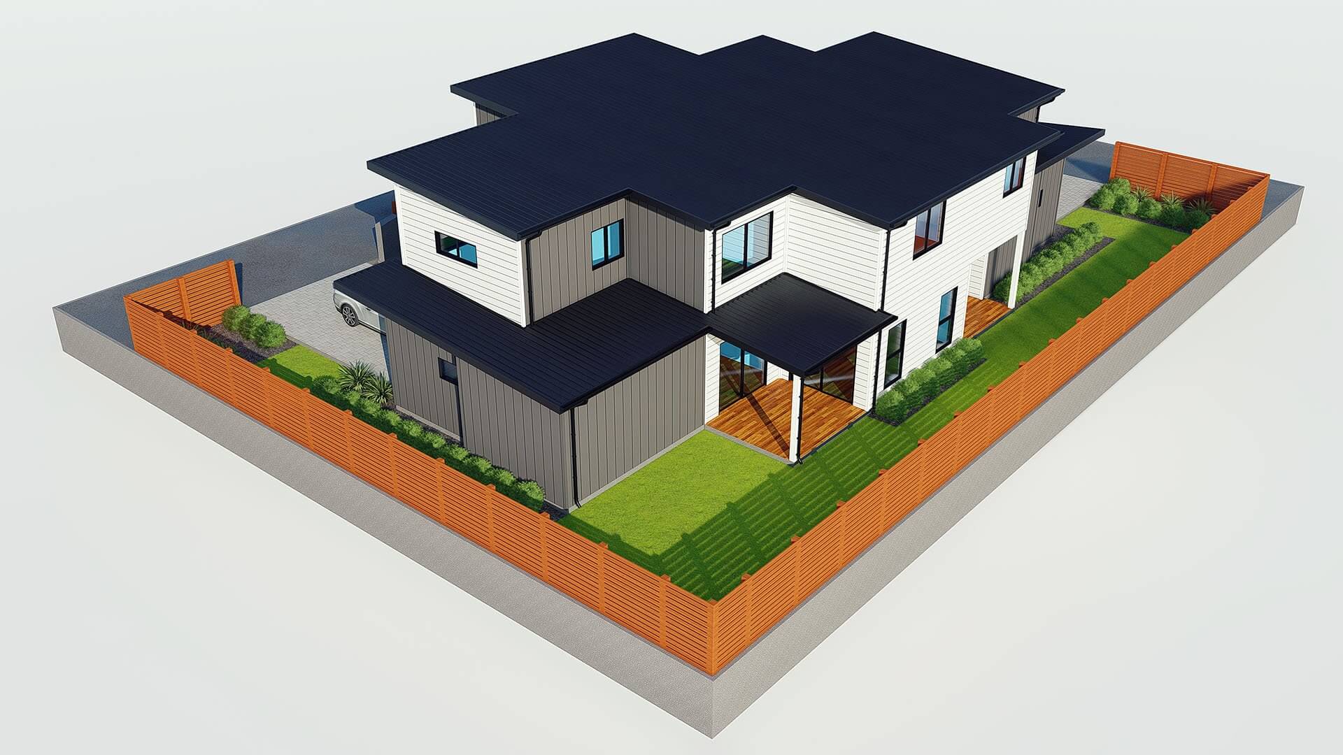 Australian House 2 - 3D Model by virtual3d