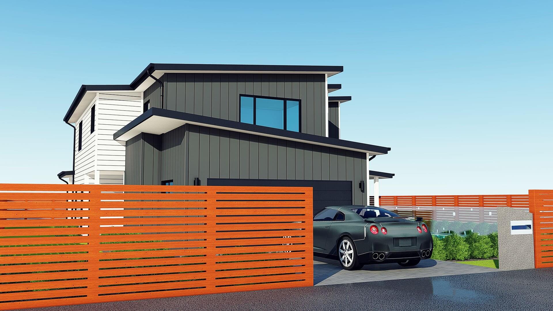 Australian House 2 - 3D Model by virtual3d