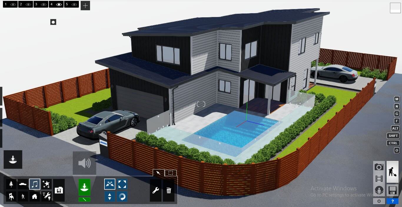 Australian House 2 - 3D Model by virtual3d