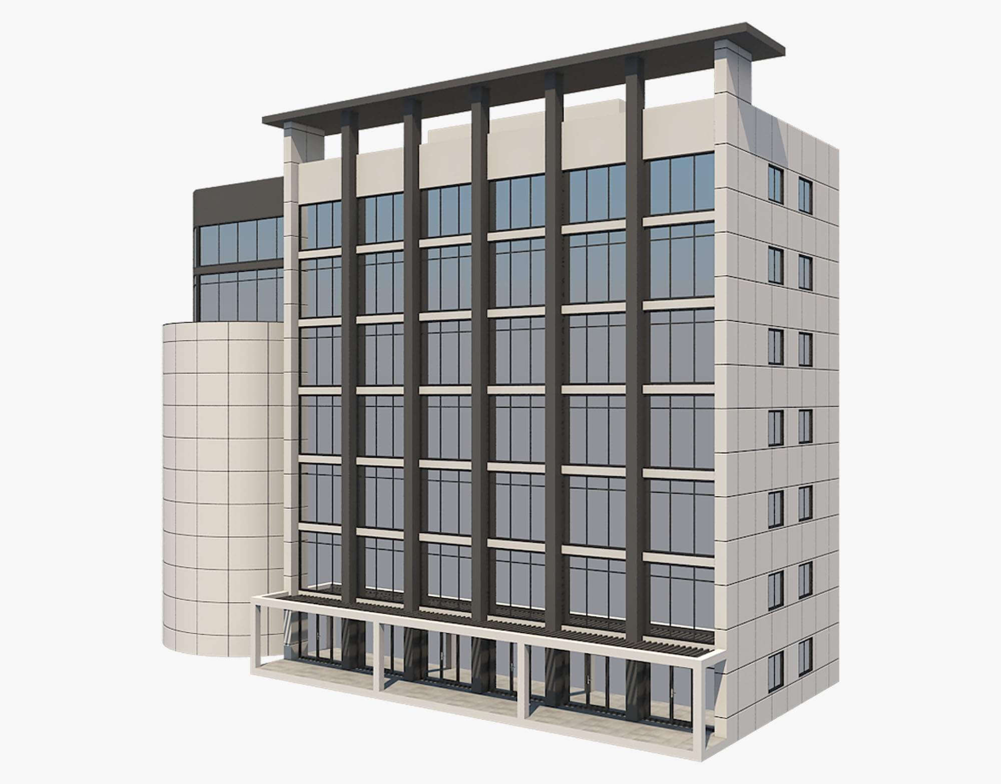 Building 3 - 3D Model by virtual3d