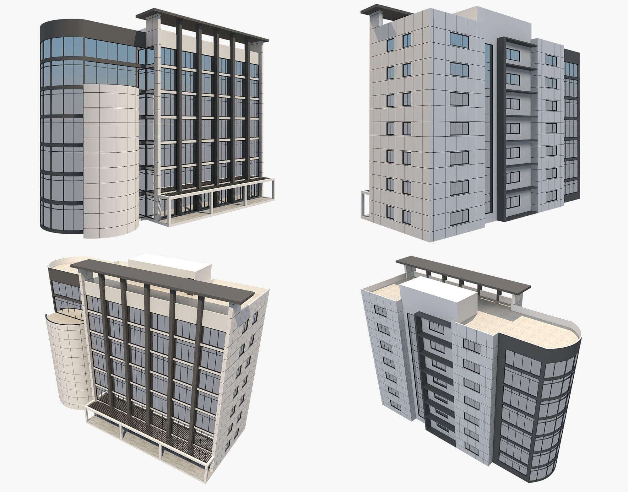Building 3 - 3D Model by virtual3d