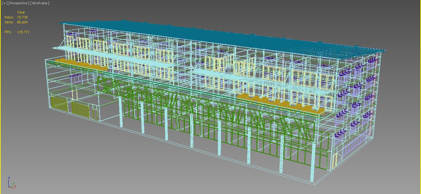 Building 6 - 3D Model by virtual3d